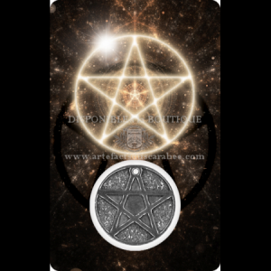 Carte TALISMAN - Amulette Pentacle des 5 Éléments, Boutique Ésotérique ...